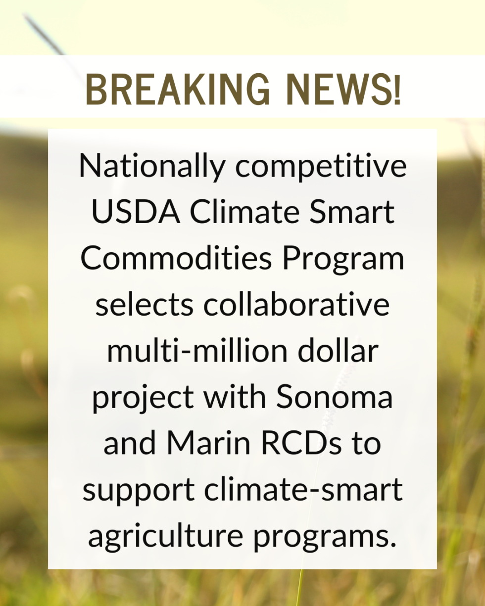 Breaking News | Sonoma Resource Conservation District
